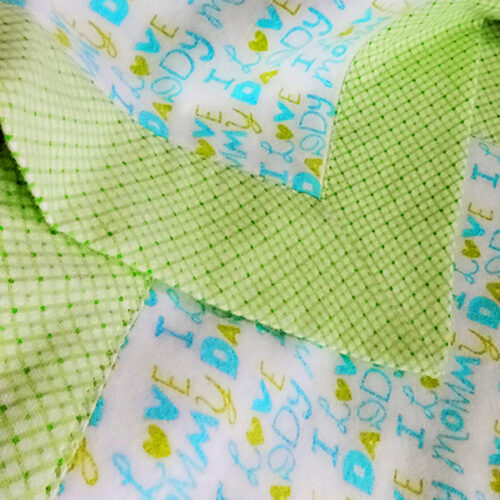 Baby Blanket with Mitered Corners (So Easy!) - TheMamasGirls