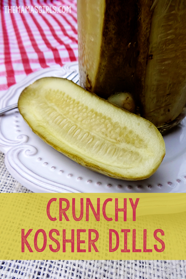 Crunchy Kosher Dills