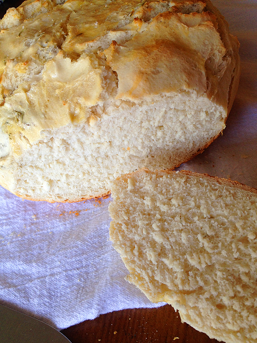 Quick and Easy Artisan Rosemary Bread - TheMamasGirls