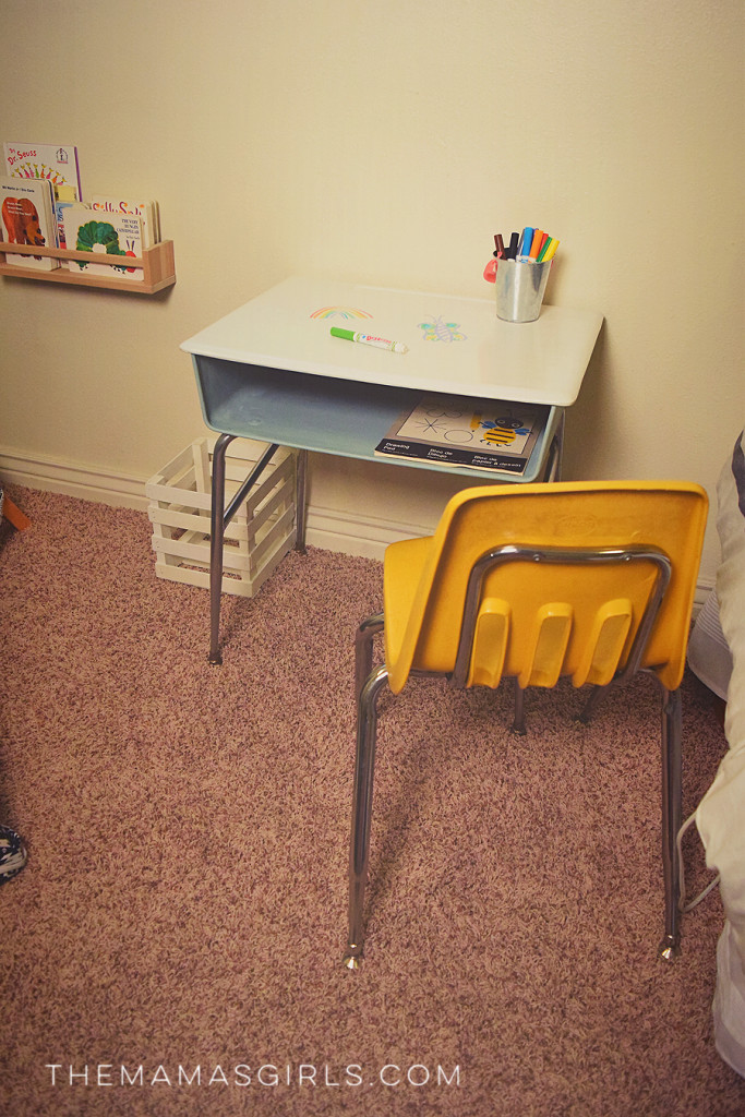 DIY Dry Erase Desk - TheMamasGirls