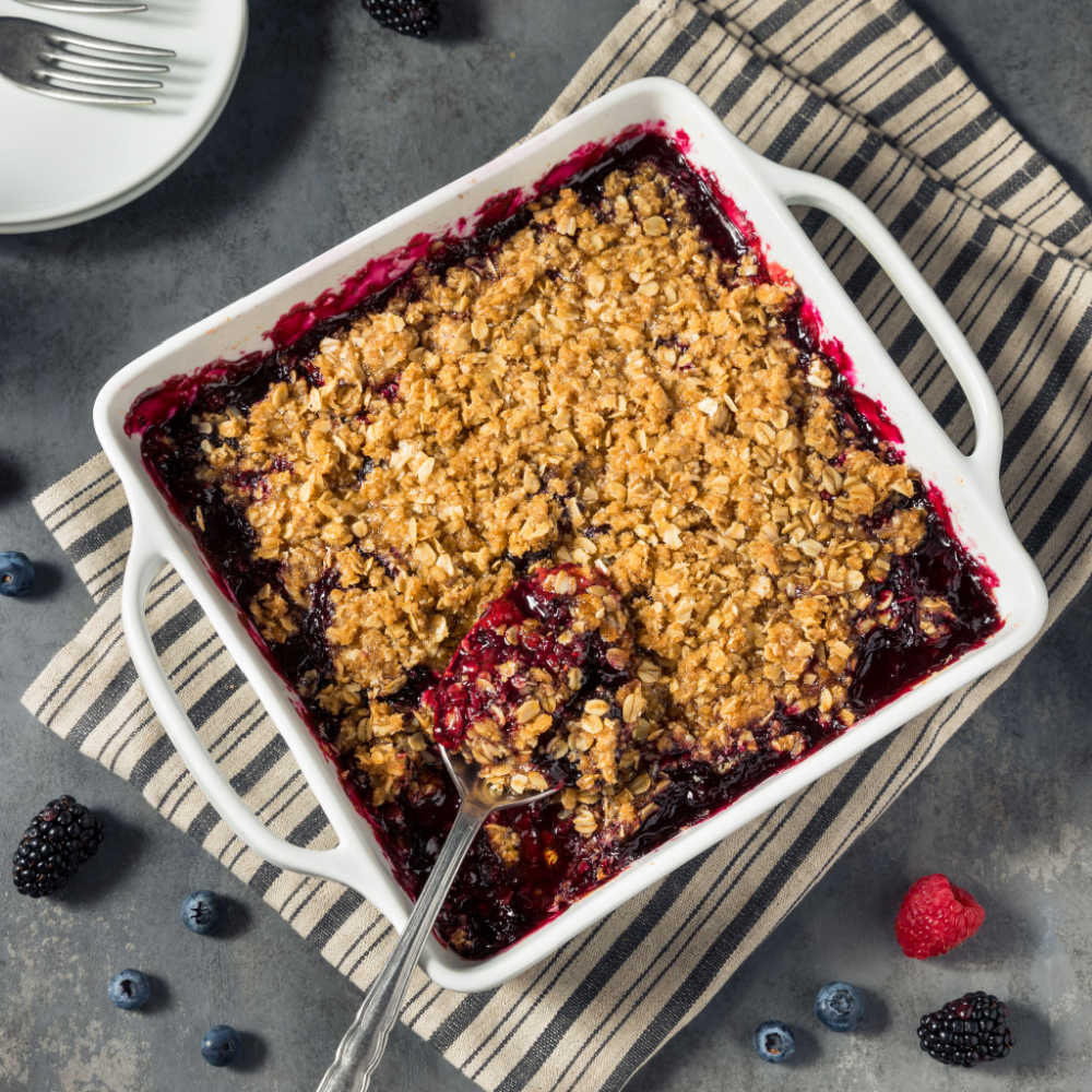 The Best Recipe for Berry Crisp - TheMamasGirls